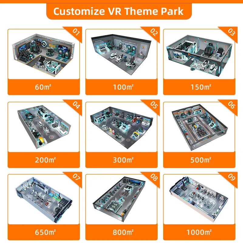 Virtual Game Room - 9D VR Arcade Setup for Fun & Thrill