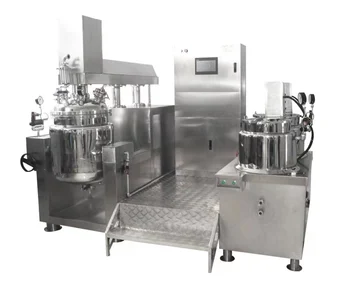 100l Stainless Steel Hydraulic Lifting Food Ointment Emulsifying ...