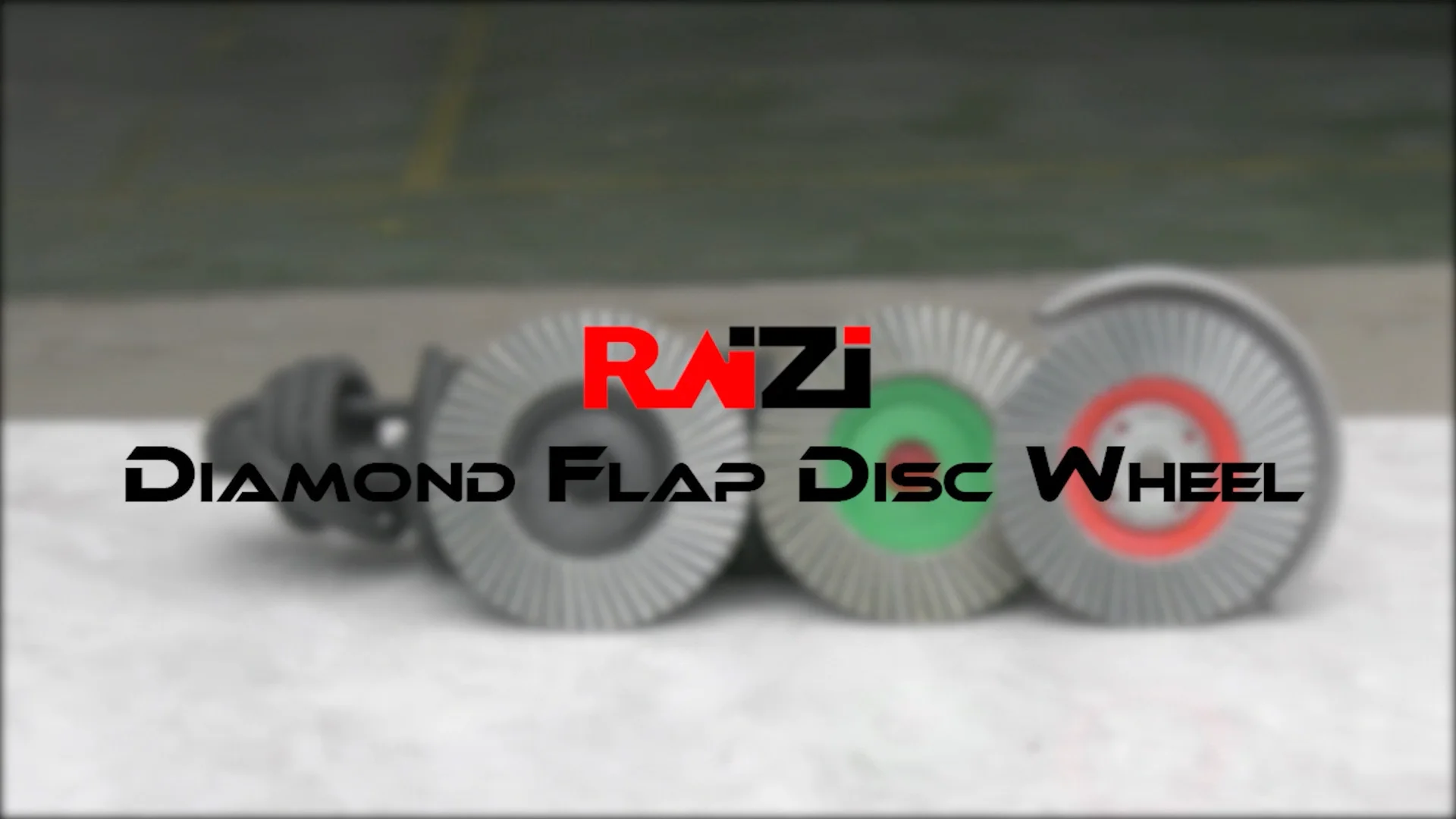 Raizi 4.5inch Diamond Flap Disc Wheel For Natural Stone,Plastic,Glass ...