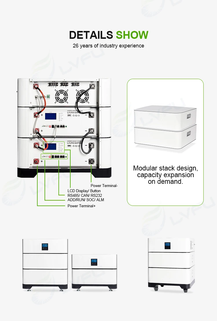 LVFU ESS Lifepo4 48v 100ah Lithium Battery 51.2v 100ah High Voltage ...