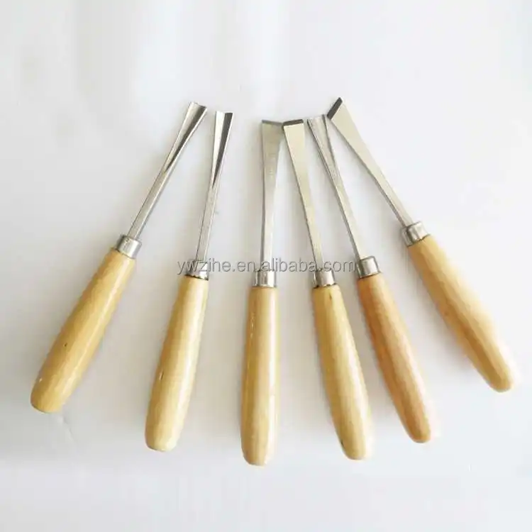 6 Piece Woodworking Carving Knife Set Root Carving Chisel Set Carving ...