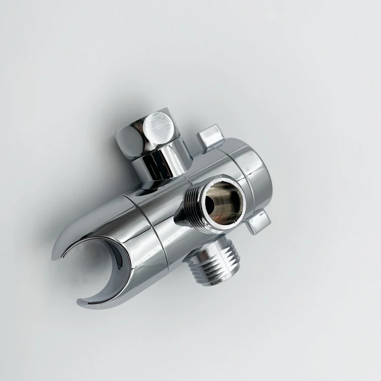 Three Way Shower Arm Adapter Diverter and Mount by Fullrain