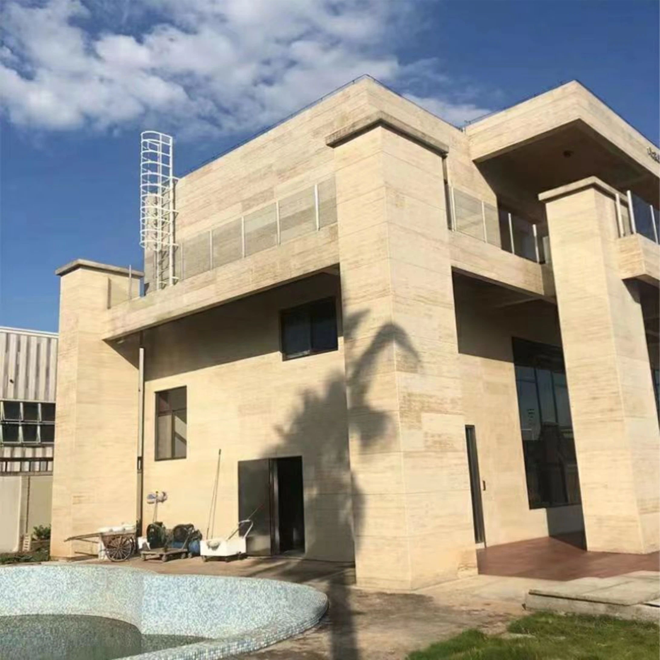 Travertine MCM Soft Stone - Flexible for Exterior Cladding