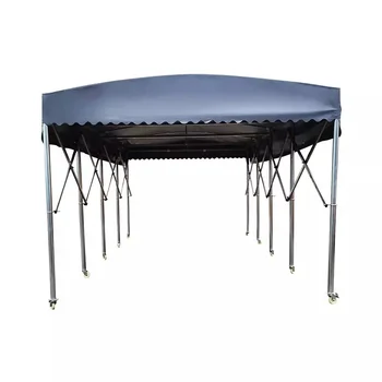 Car Parking Use Retractable Canopies Garage Push And Pull Event Storage ...