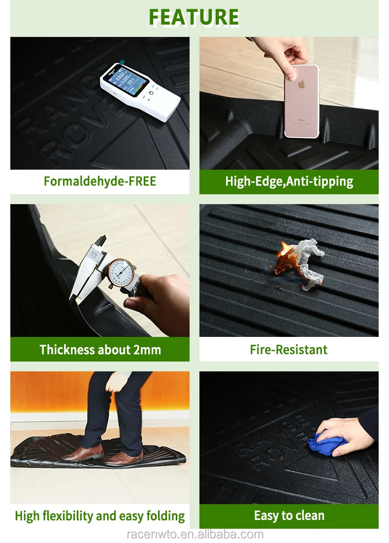 Car Trunk Mat Factory Direct Scratch Resistant Osmosis Prevention Use ...