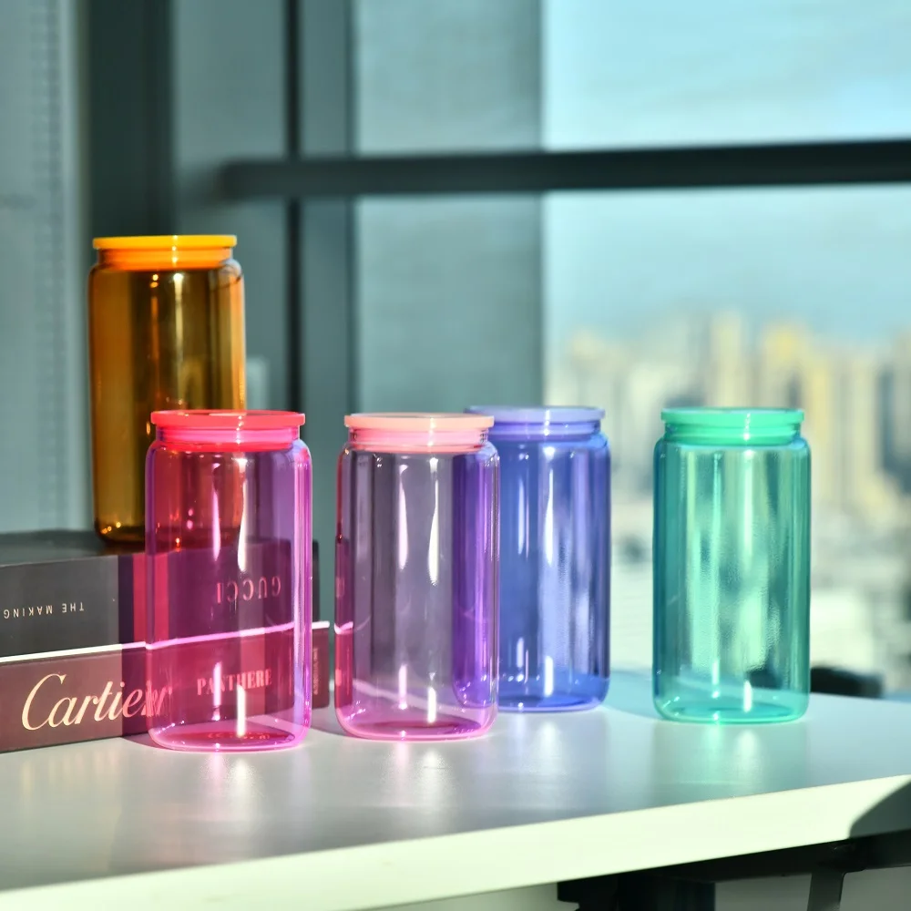 USA Mixed Drinking Colored Glasses - Perfect for Parties