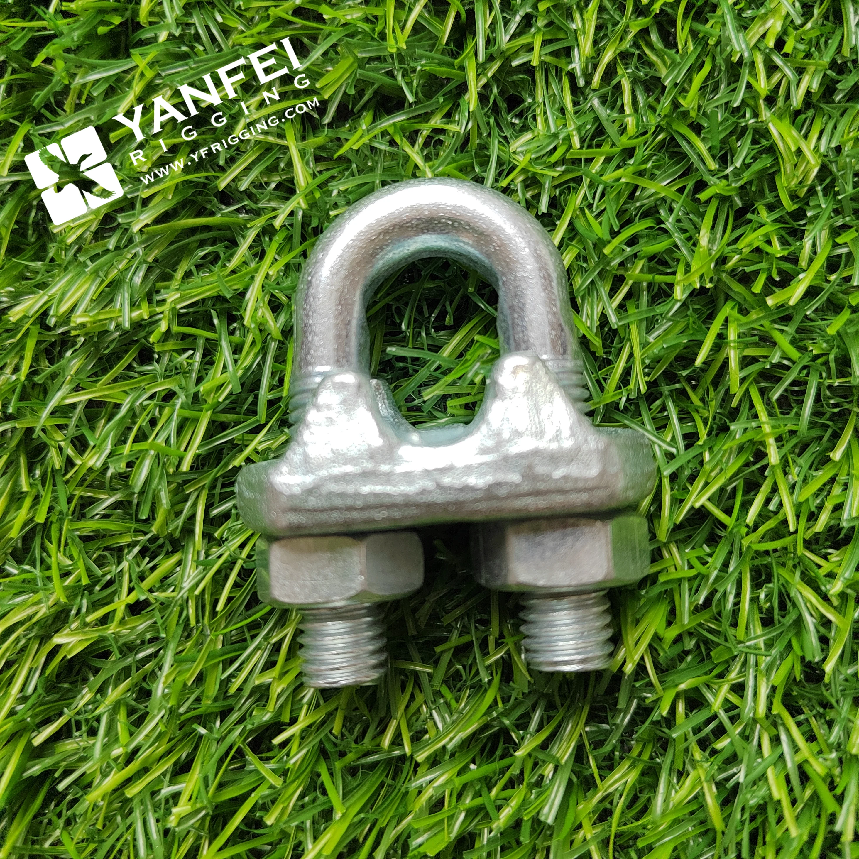 Wire Rope clamps Italy Drop Forged Wire Rope Clips Cable Clamp Rigging ...