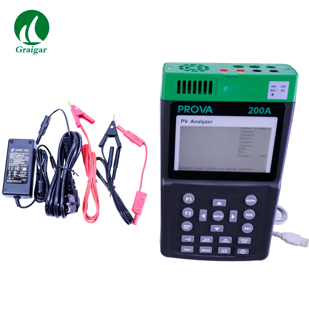 PROVA-200A Solar Module Analyzer - 180W Capability Tester