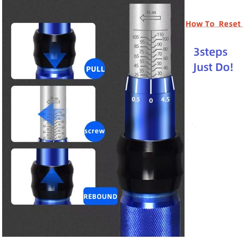 Customized3/4Inch Drive Heavy Duty Torque Wrench 100-500N.m Car Repair ...