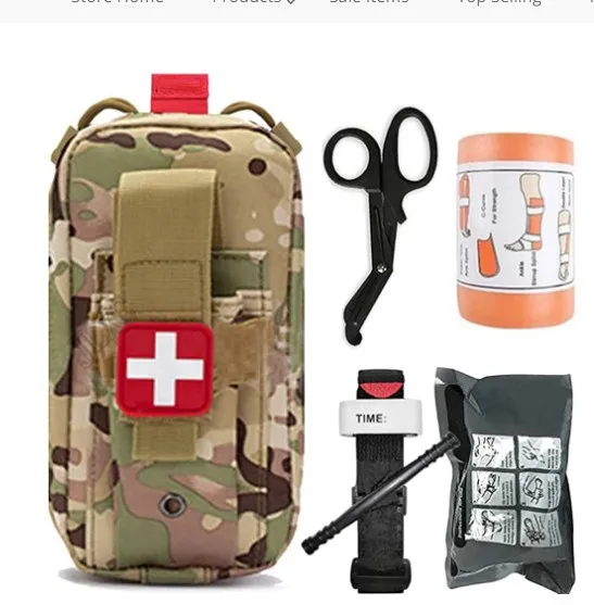 Top Selling Tactical First Aid Kit Portable Emergency Survival Kit ...