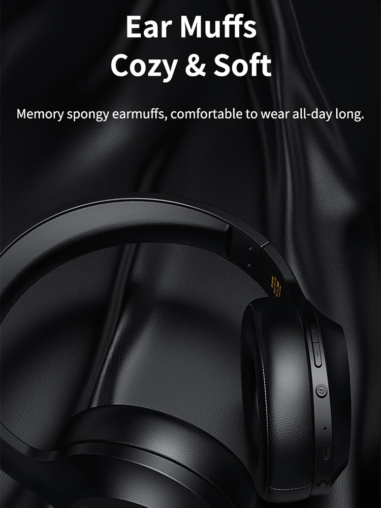 Remax RB-660HB Wireless Headphones - 40mm, V5.0 Bluetooth