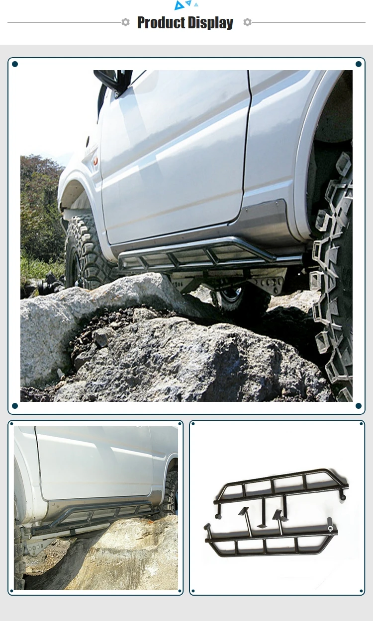 2020 Jimny Accessories Climbing Side Bars Side Steps For Suzuki Jimny ...