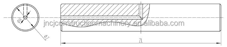 Dozer Undercarriage Parts Hydraulic Track Pin Portable Track Link Pin ...