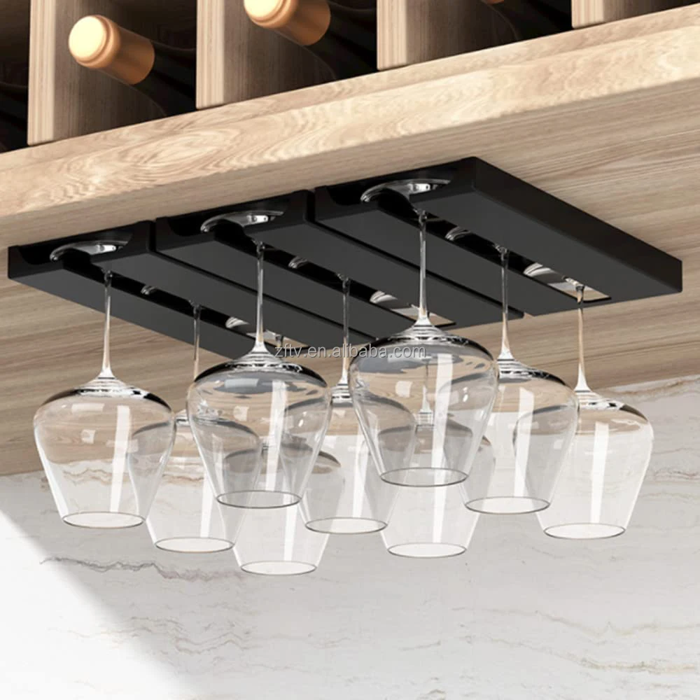 Kitchen Wine Glass Rack Holder Hanging Wine Glass Holder Rack - Buy ...