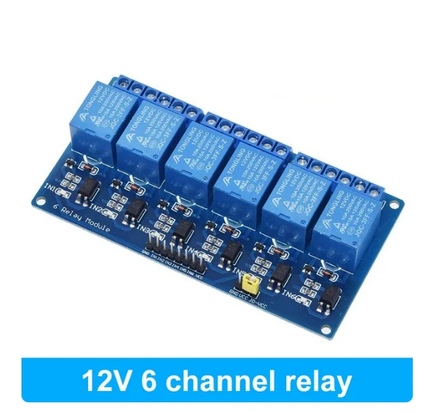 Factory Price Automotive Relay 12v Relay 12v Module 1 2 4 6 8 Channel ...
