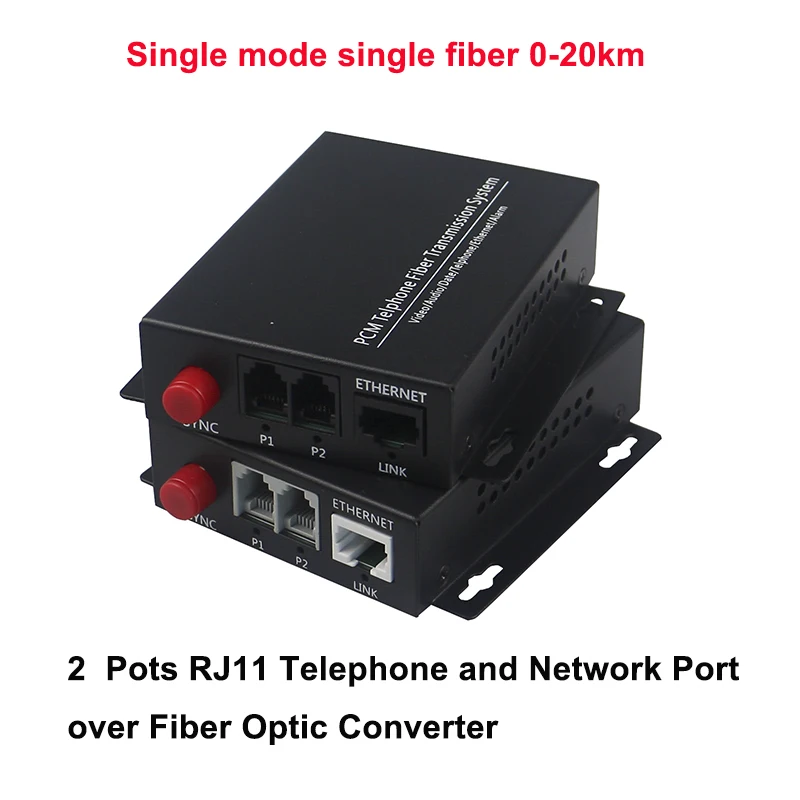 Fxs Fxo Voice Over Fiber Optical Multiplexer Pots (rj11) Phone Line ...