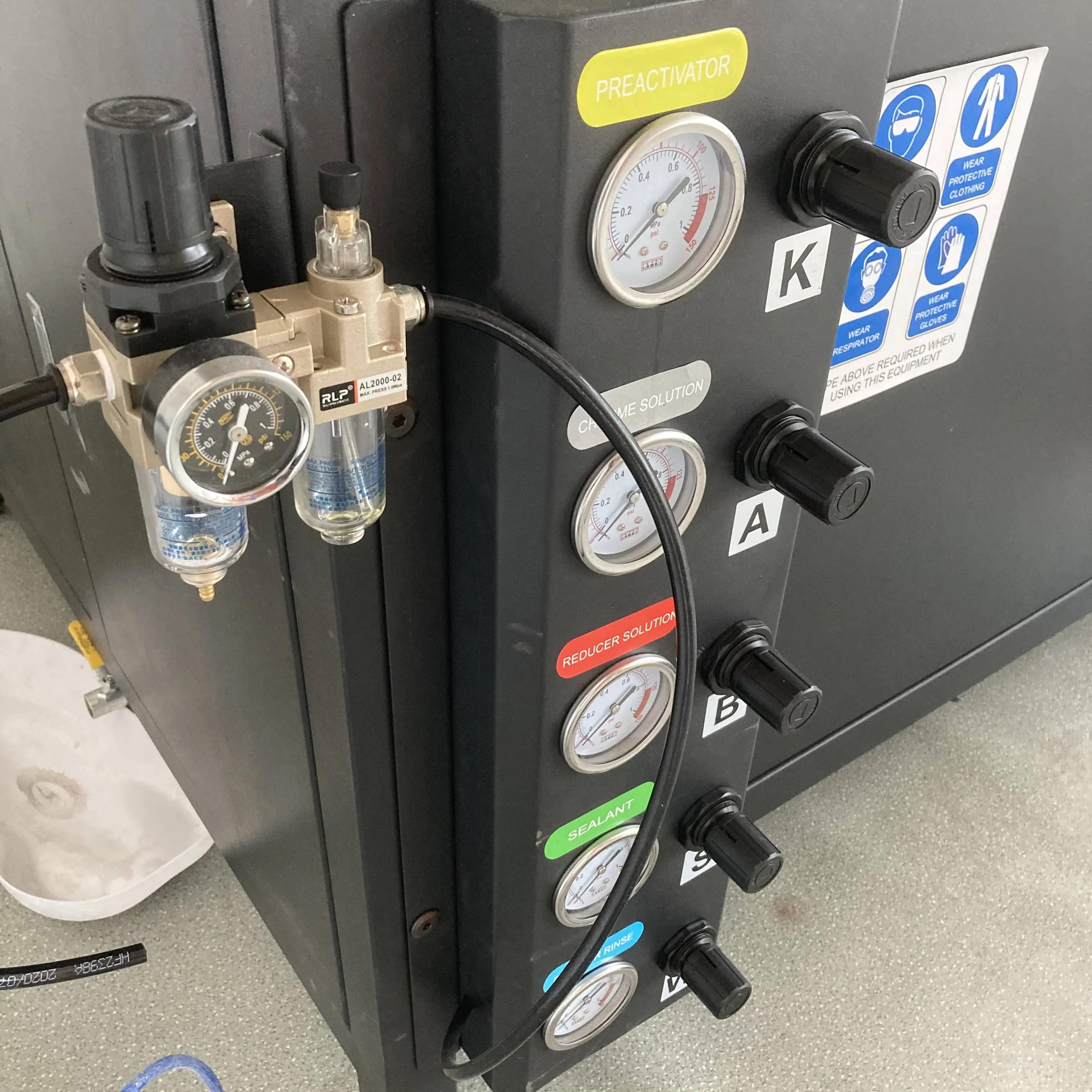 25 Liter Chrome Spray Hydrochrome Machine - High Quality