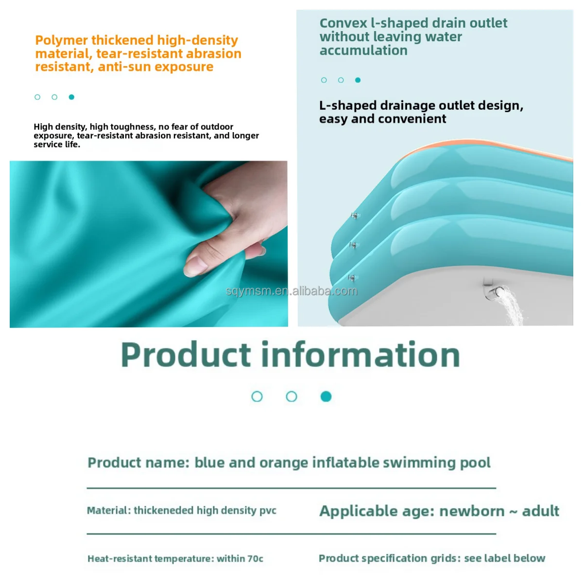 Pool Inflatable Swimming Float - Eco-Friendly & Durable