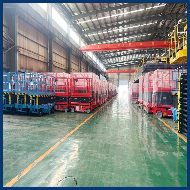 Self Walking Elevator Fully Self-propelled Lifting Platform Cargo ...