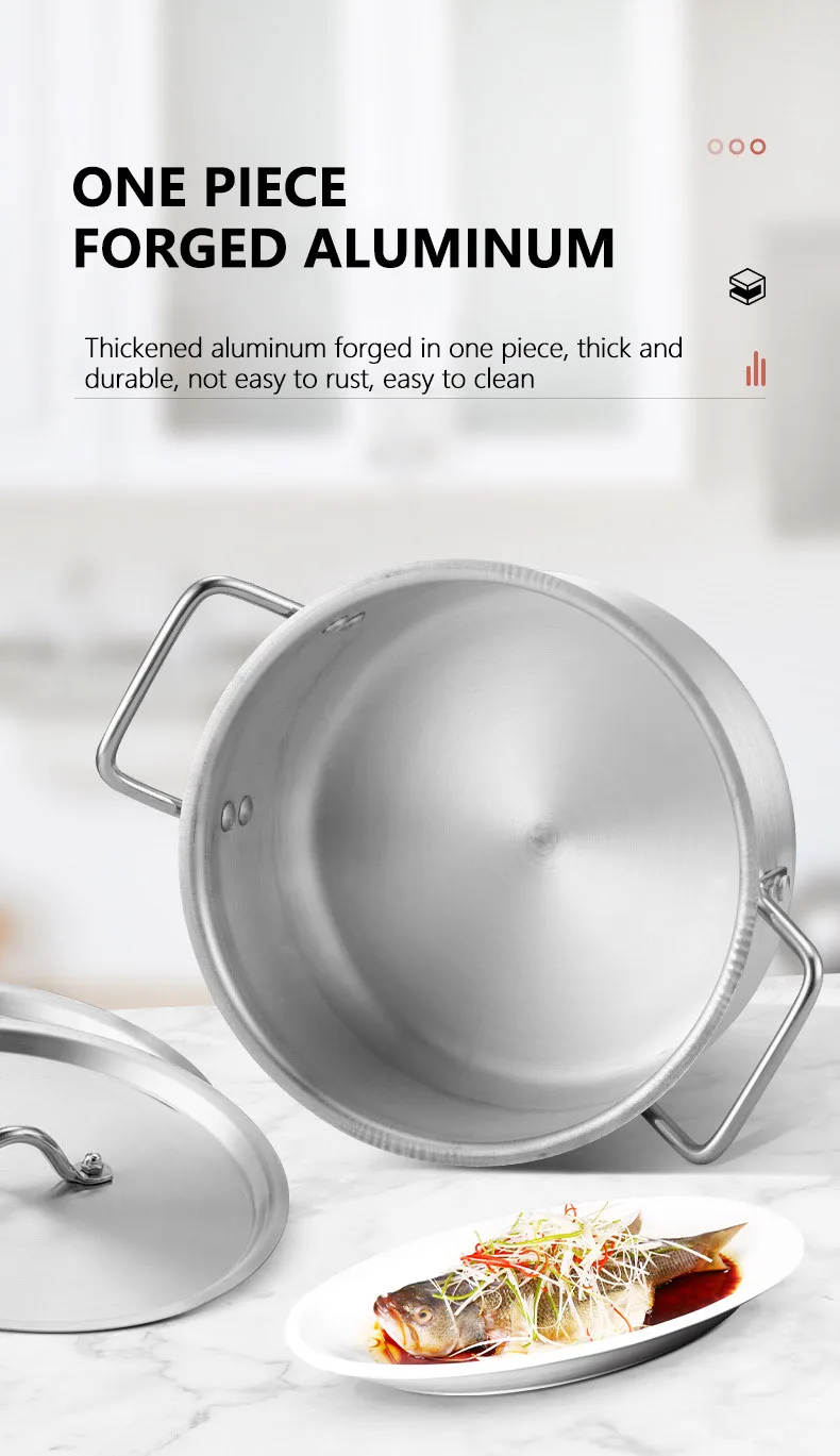 Aluminum Cooking Pot - Eco-Friendly Cookware Set