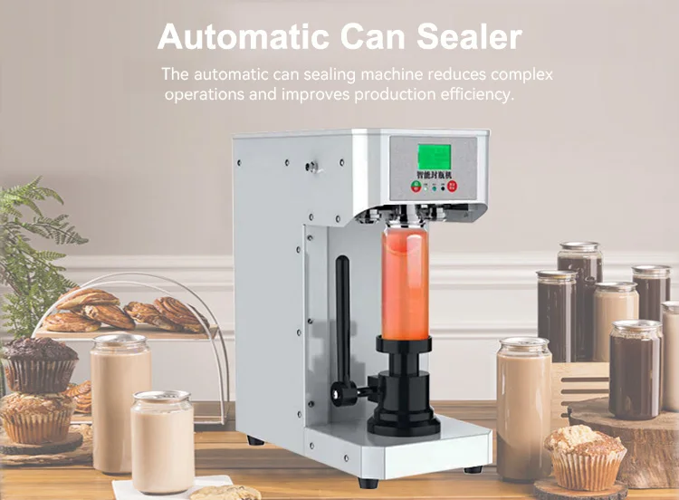 Efficient Can Sealing Machine for Beverage Shops