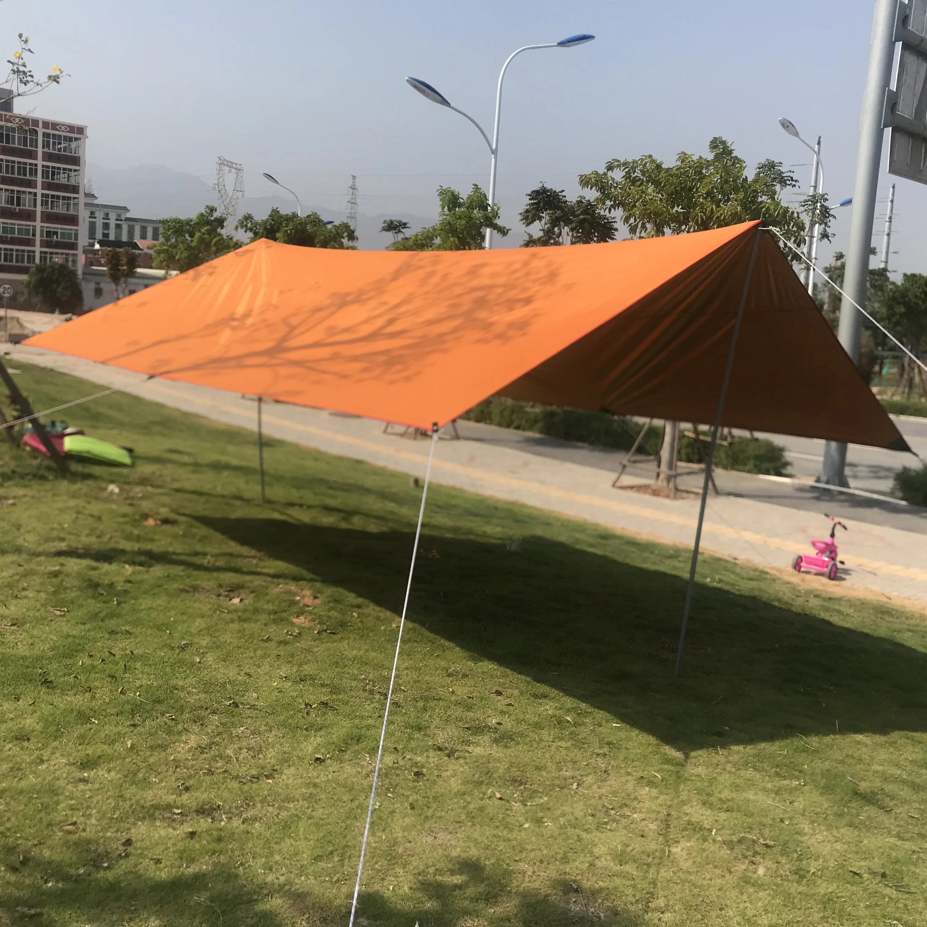 Factory Customized Logo With Your Drawing Outdoor Camp Tent Tarp Canopy ...