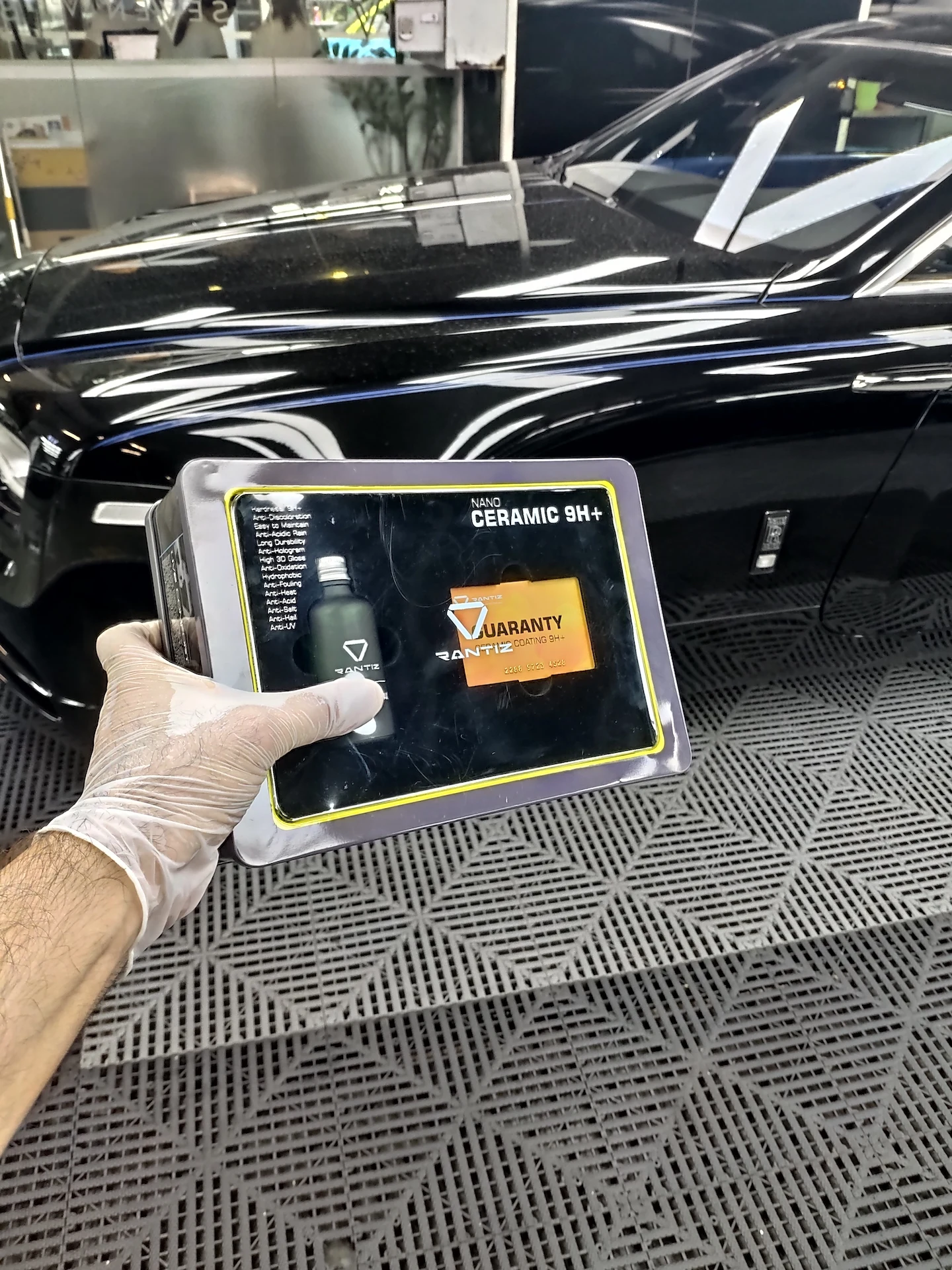 RANTIZ Ceramic Coating 9H+ - Luxury Nano Graphene Protection