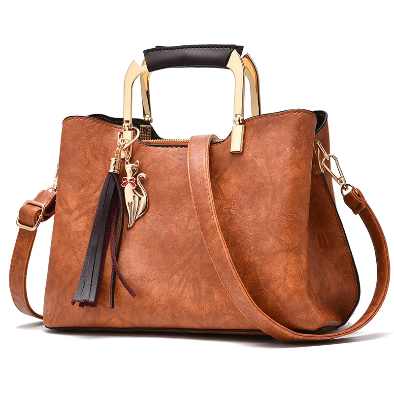 2025 New Trendy Luxury Women's Leather Crossbody Totes Bag Quality Good ...