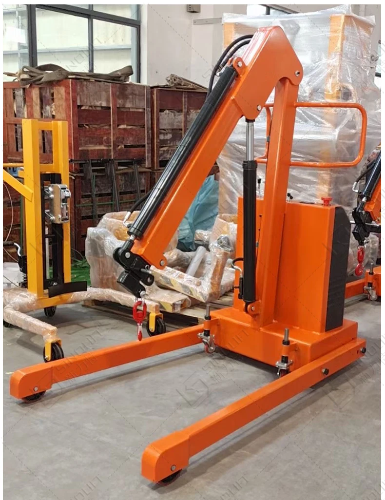 SINOLIFT YLD01 Mini Hydraulic Crane - 1 Ton Lifting Power