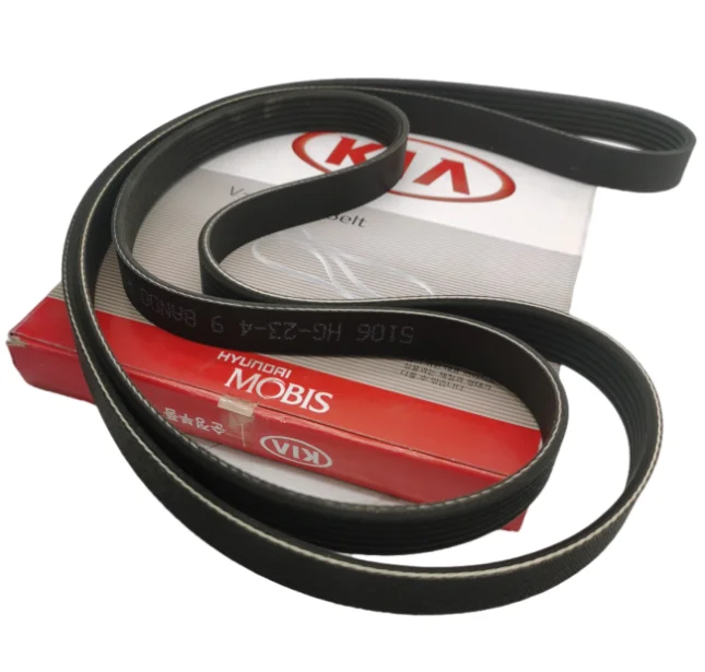 Serpentine Belt Fan Belt Fits For Various Hyundai Kia 2.0l 2.4l 252122g760 25212-2g760 - Buy V ...