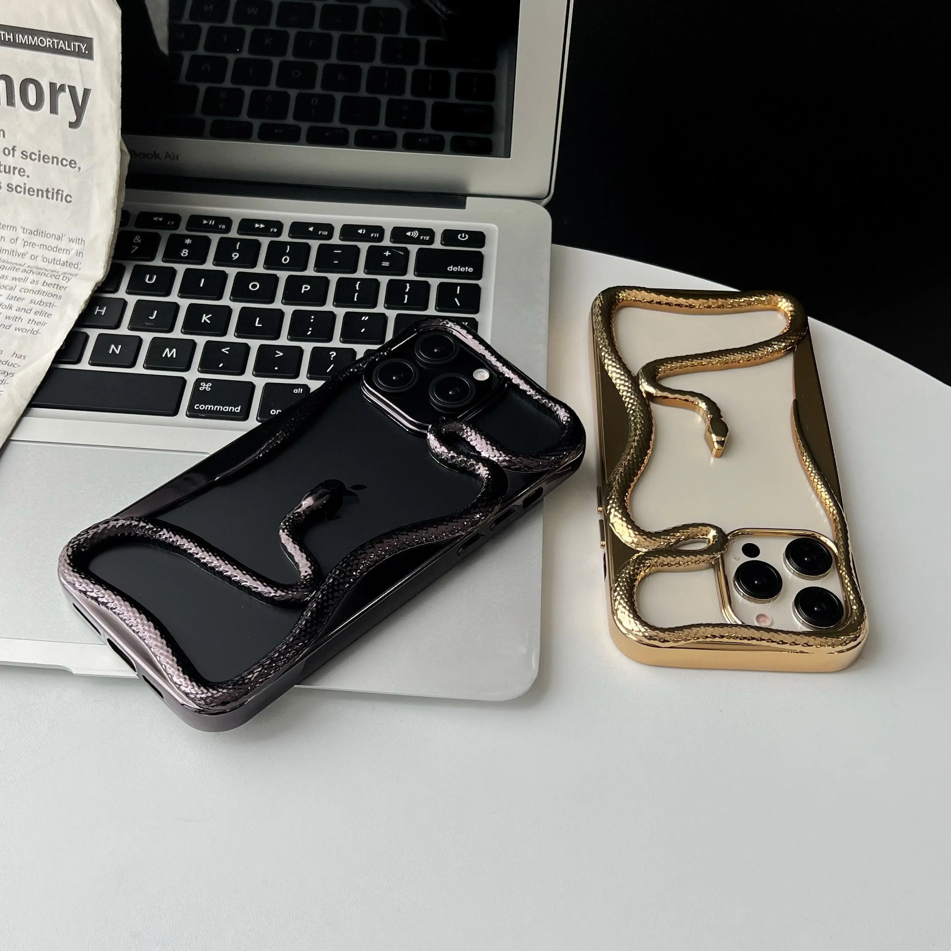 For iPhone 16 Pro Max Hollow Out Phone Case for iPhone 12 13 14 15 Pro ...