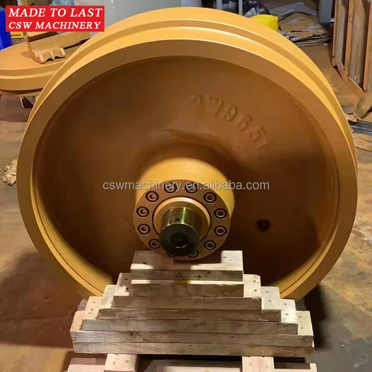 Iso Standard Hydraulic Idler Excavator Undercarriage Spare Parts Front ...