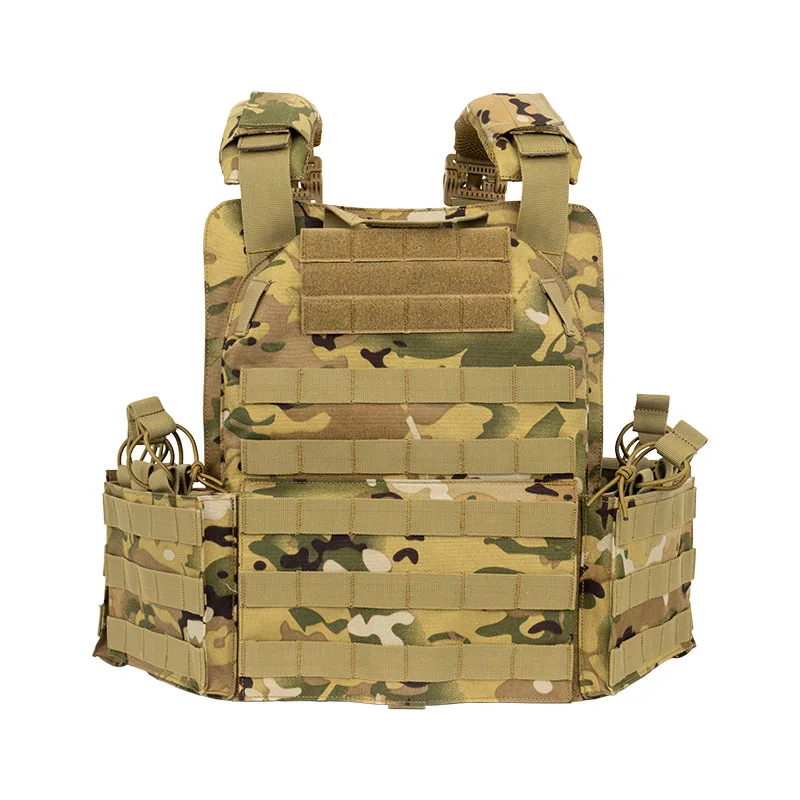Heavy-duty Quick-release Tactical Vest Cp Camouflage Multifunctional ...
