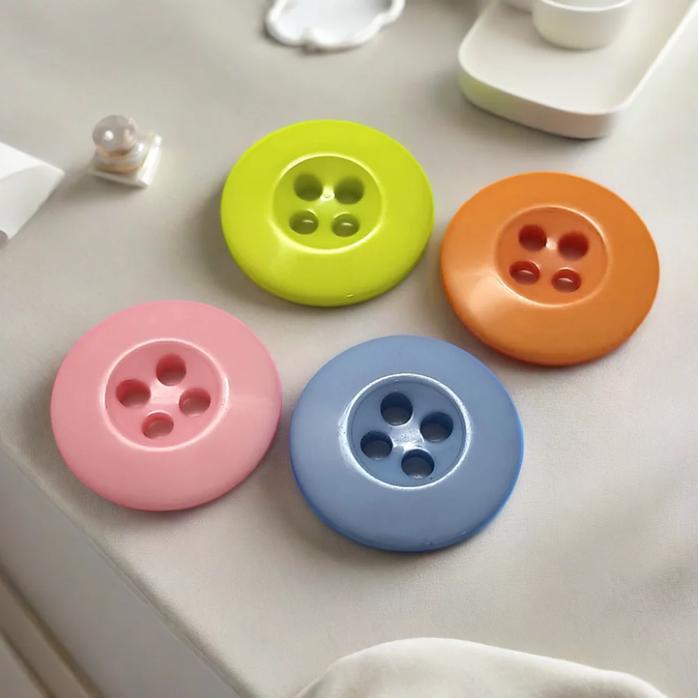 4 Holes Children Fancy Buttons Wholesale Matte Resin Plastic Buttons ...