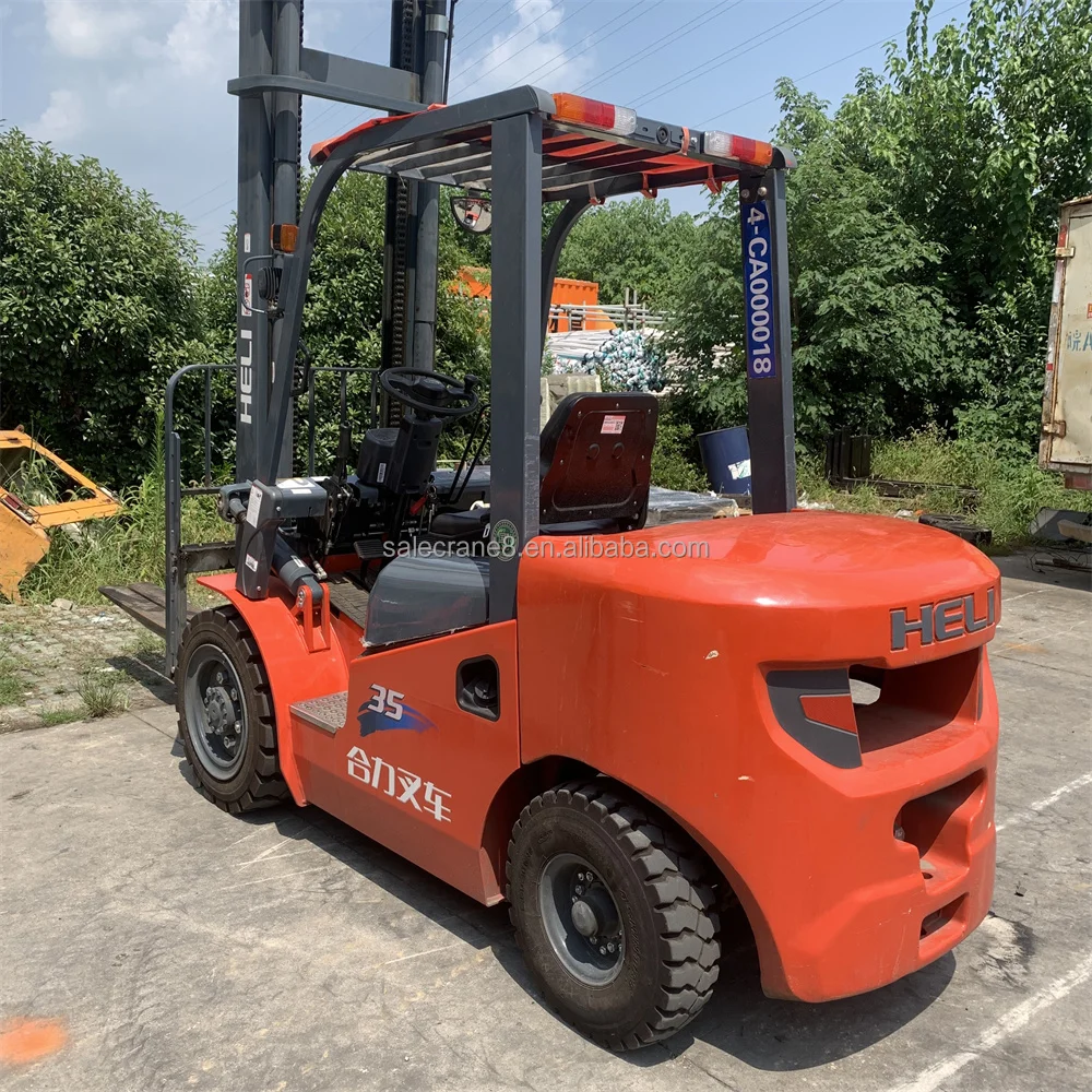 Hot Sale Heli FD35 Forklift - 3 Stage Lift, 5 Ton Capacity