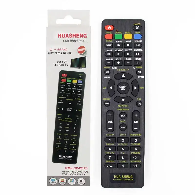 Huasheng Tv Universal Remote Control Fit For Lg Samsung Sony Panasonic ...