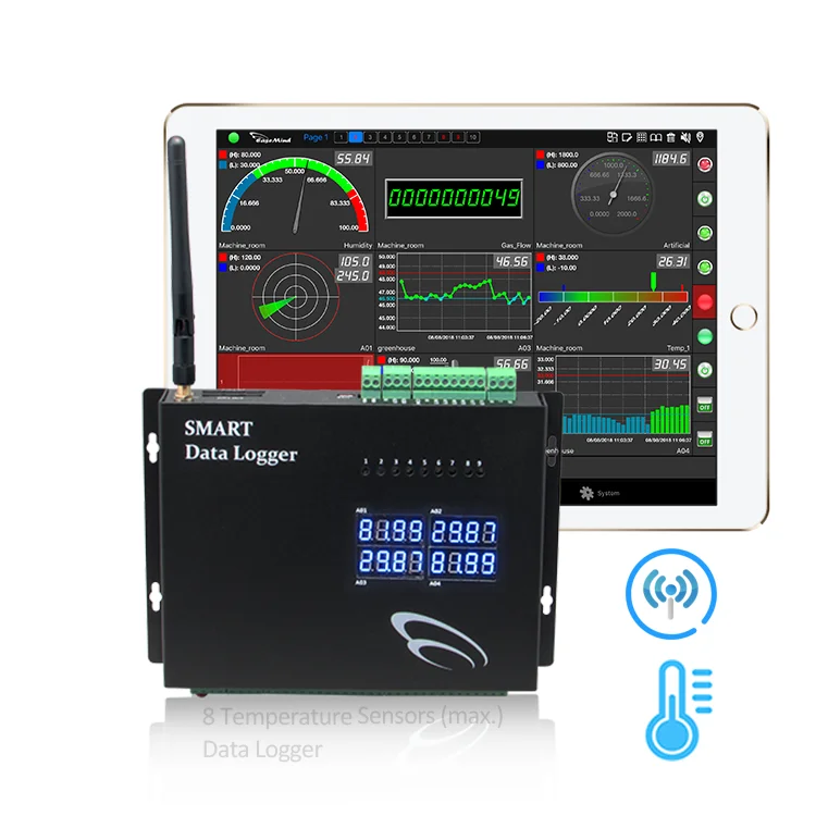 Multi Channel Temperature Thermometer Temperature Testing Kit ...