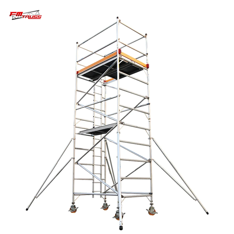 Alibaba.com: 5m 10m 15m aluminum alloy mobile scaffold tower for ...