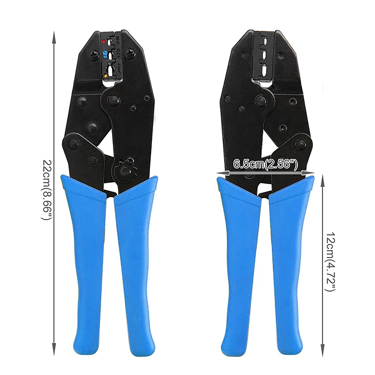 HS-30J Self-Adjustable Hand Crimping Pliers Tool Insulated Cord End ...