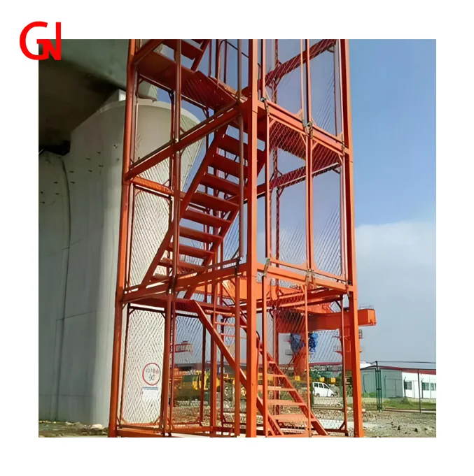 Modern Steel Frame Scaffold Cage Outdoor Construction Safety Ladder by ...