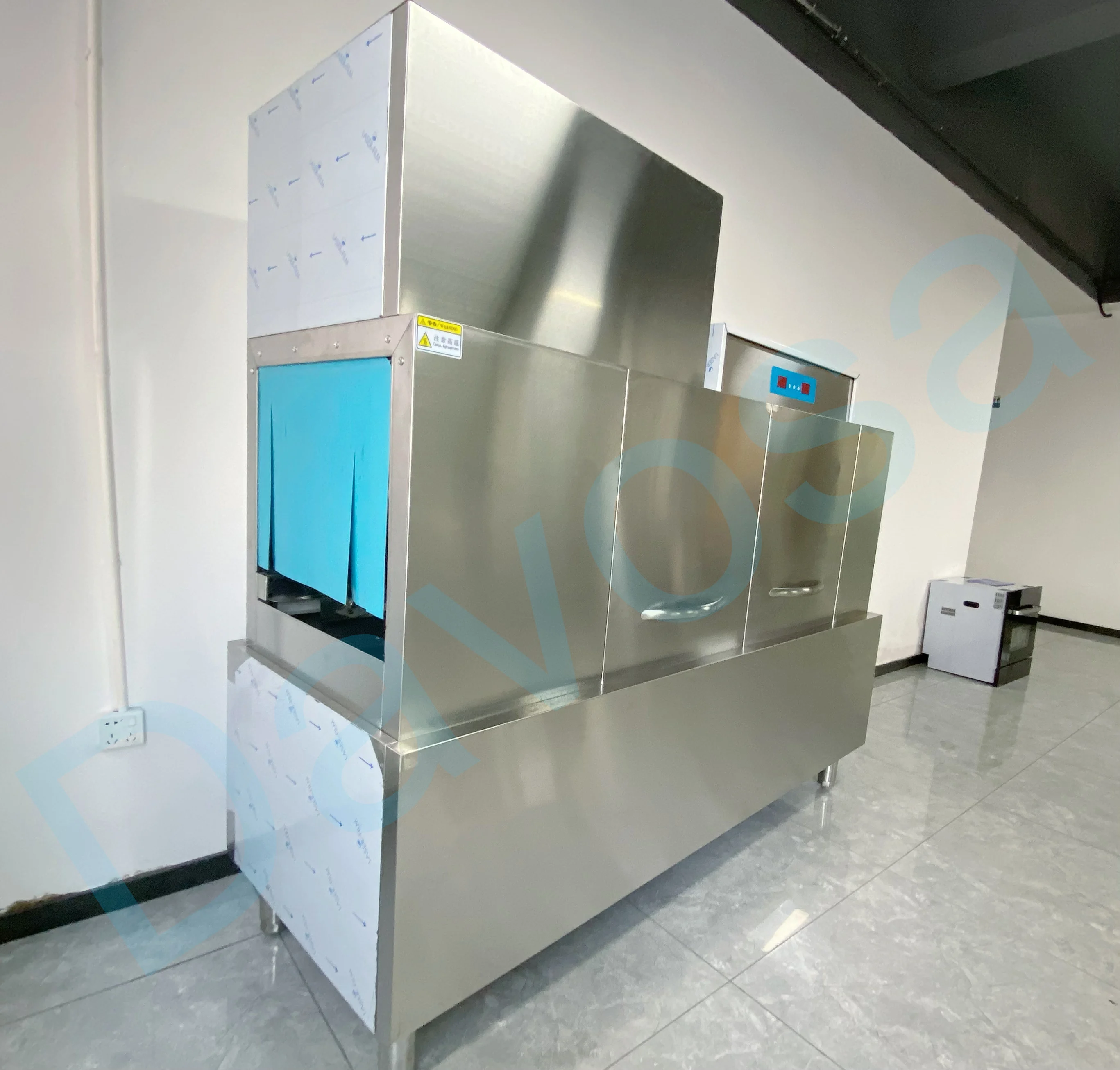 Commercial Rack Conveyor Kitchen Dishwasher Sterilization Machine ...