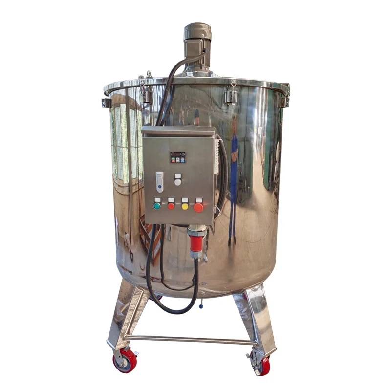 Stainless Steel Mixing Tank Double Jacketed Mixing Tank Stainless ...
