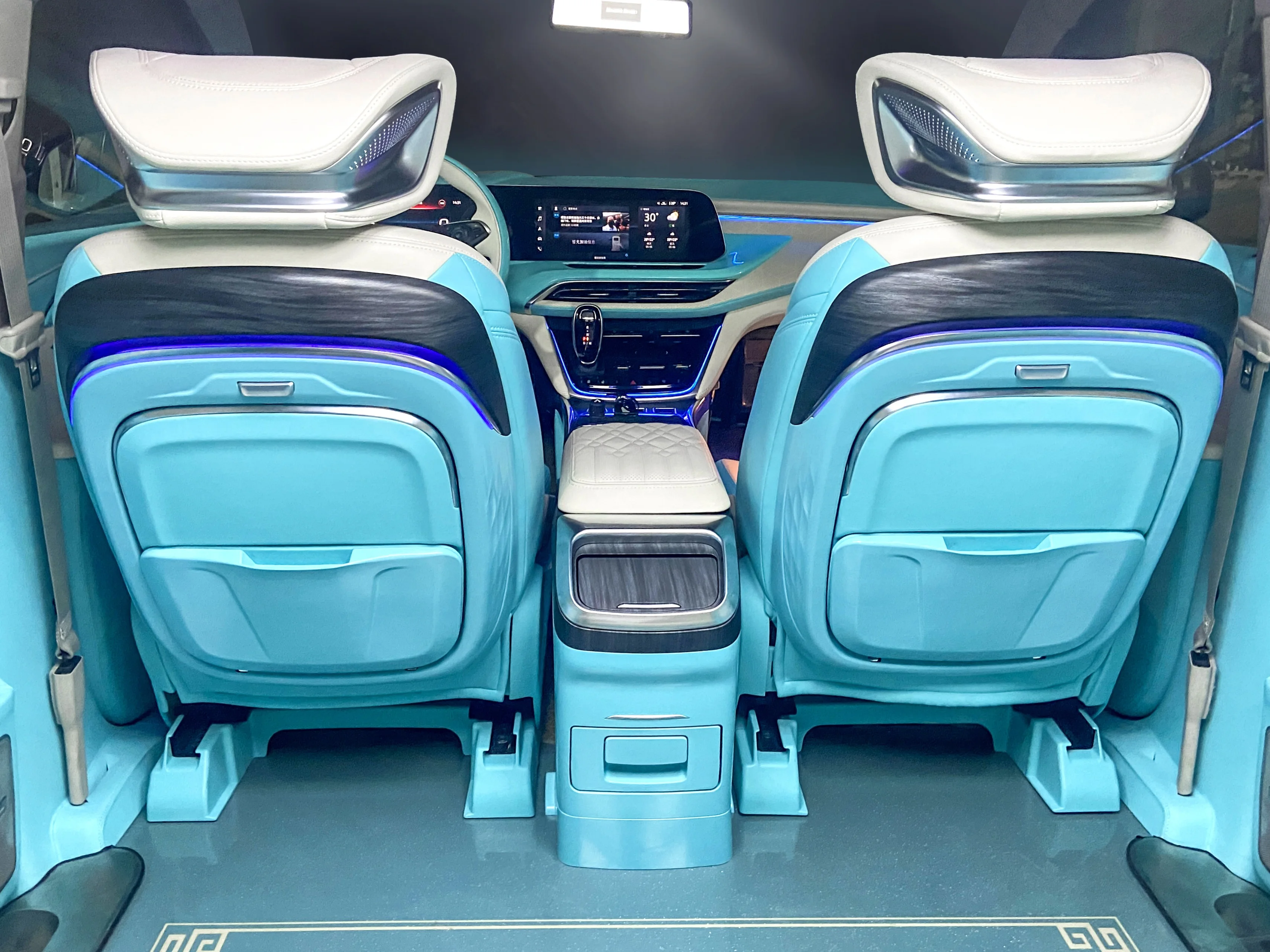 Hongyi Crystal Throne 2.0 Luxury Minivan Accessories Modification Aero Seat With Massage ...