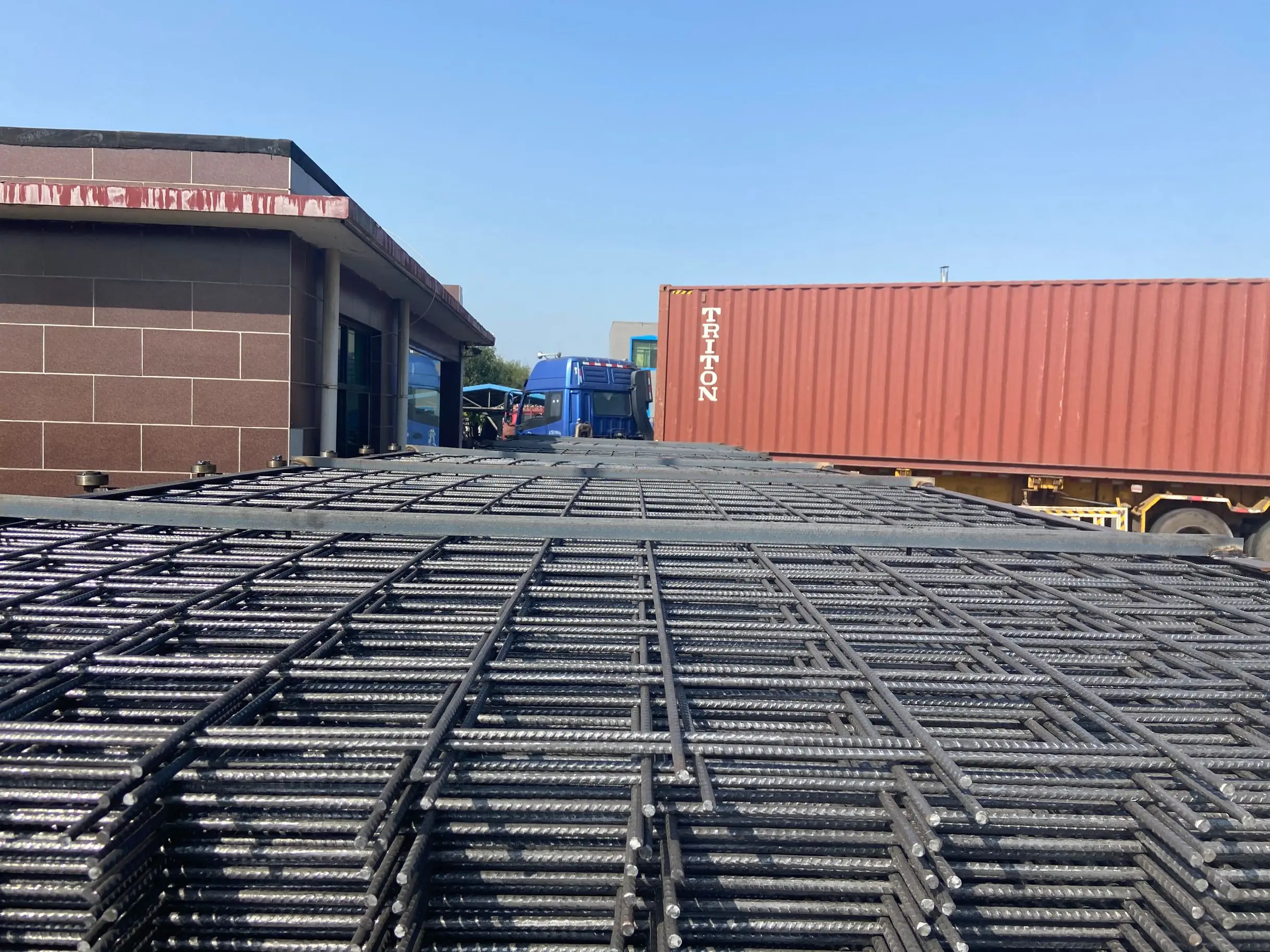 6x2.4 Meter Concrete Reinforcing Welded Wire Mesh Concrete Mats - Buy ...