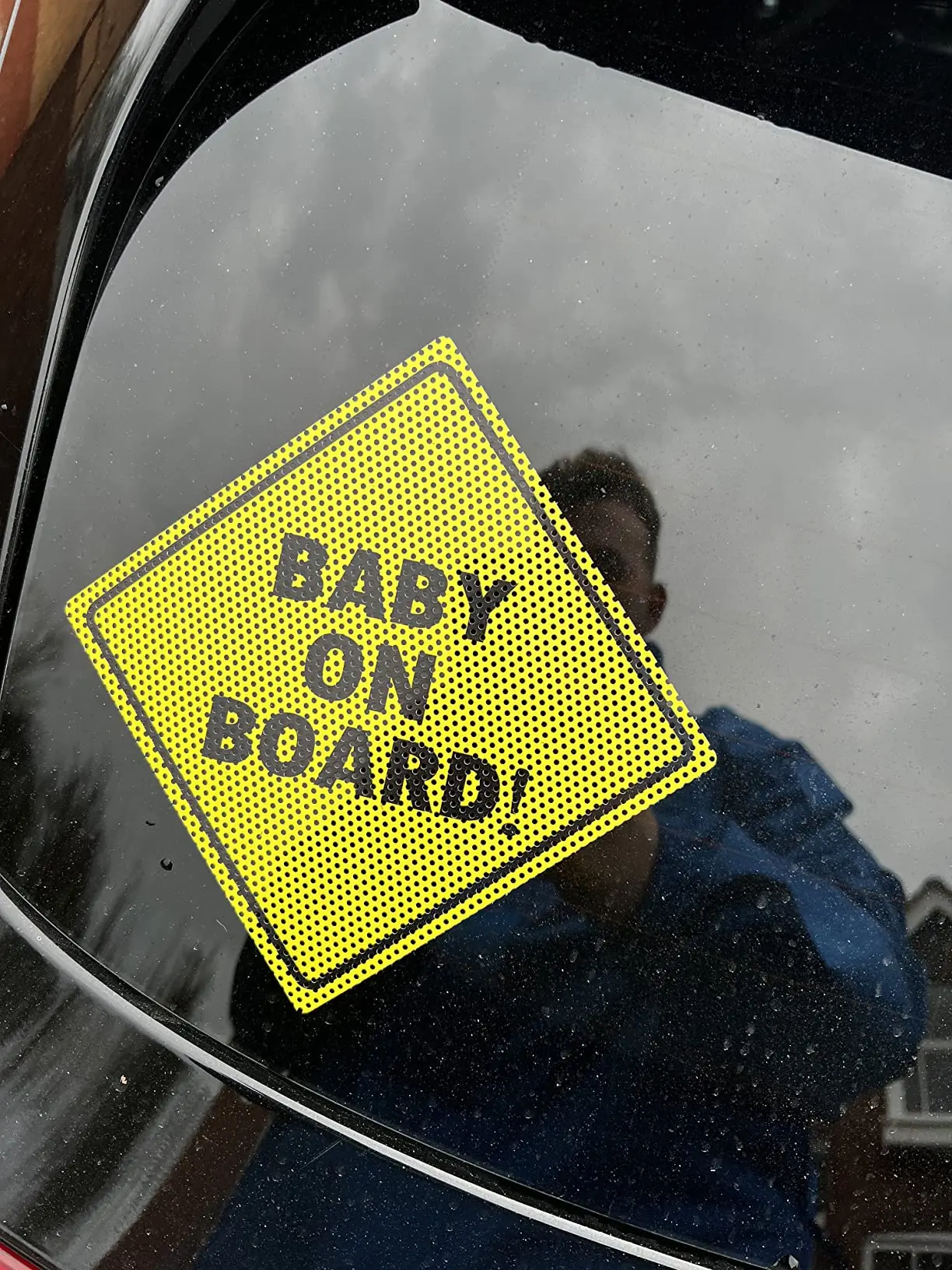 Custom Contravision Perforated One Way Vision Stickers