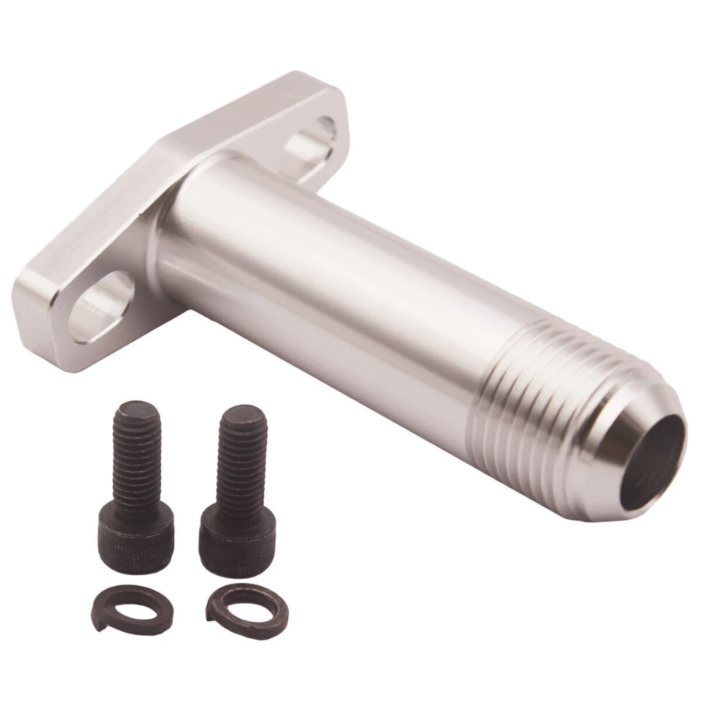 Billet Aluminum Turbo Oil Drain Return Flange Extension An10 For ...