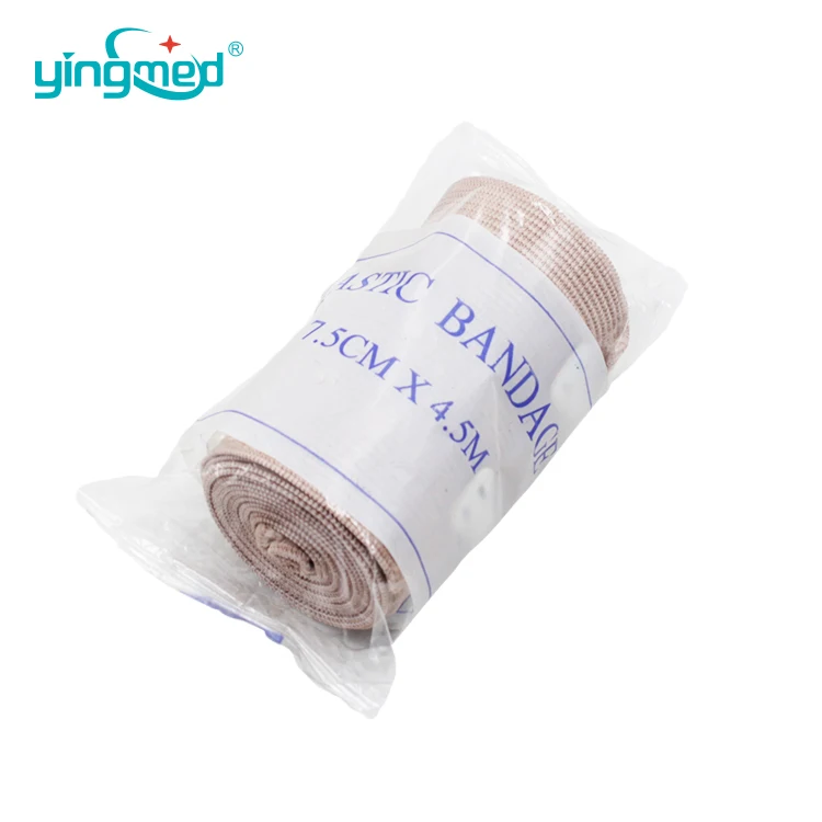 Medical Body Support High Elastic Bandage Fabric With Fastening Clips ...