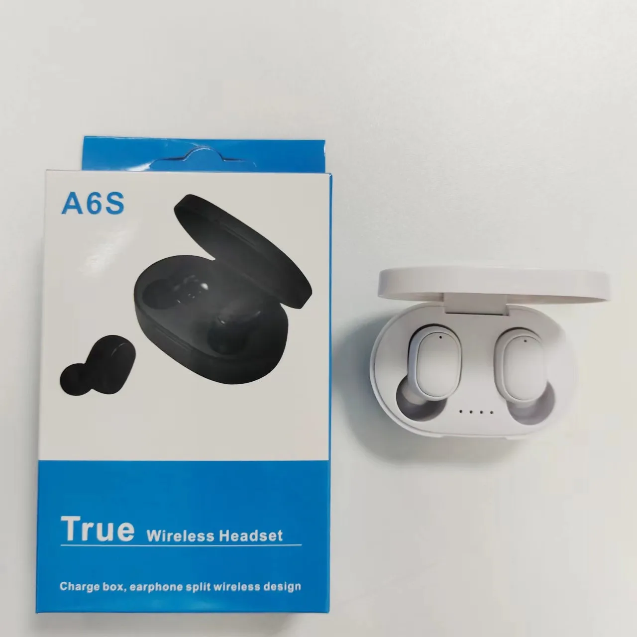A6S TWS Wireless BT 5.0 Headset - High Quality Earbuds