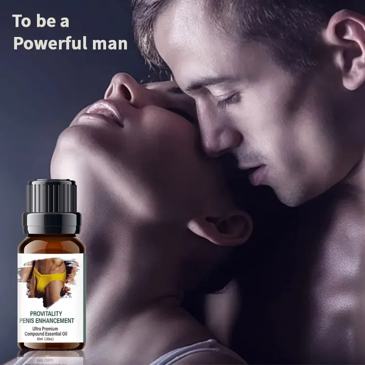 Customized 10ml Xxl Xxxl Enlarge Men Power Energy Big Size Pennis Enlargement Essential Oil