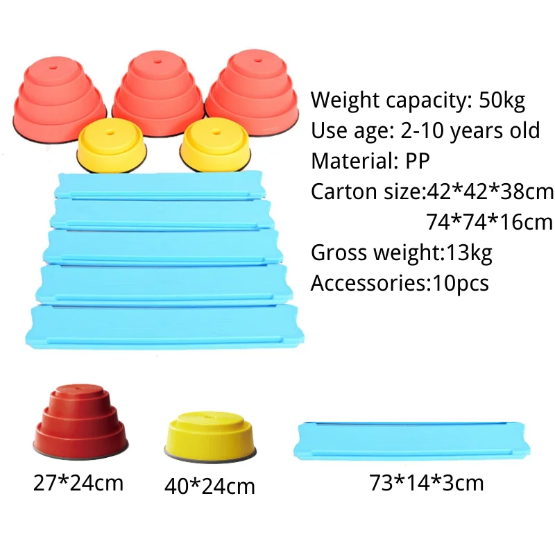 Child Tactile Sensory Play Path Game Activity Exercise Beam Balance ...